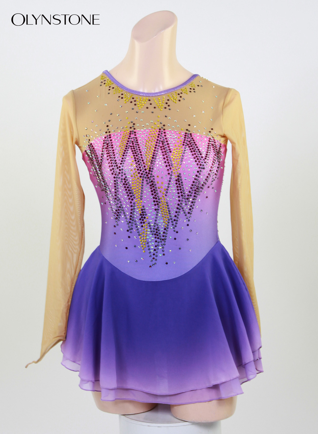 フィギュアスケーティング オリンストーン / フィギュアスケート衣装IC-1809（注文製作）